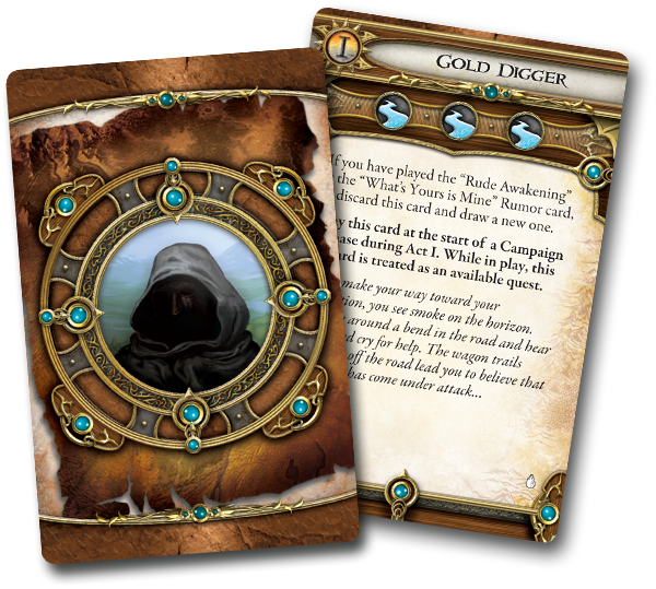 How do the rumor cards work? | Descent: Journeys in the Dark (Second ...
