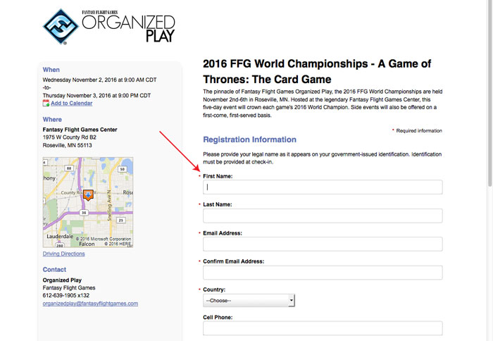 2016 World Championships Registration Primer - Fantasy Flight Games